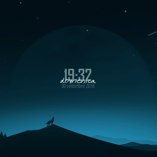 Style Retro, Conky clock skin by MedaiP90 on DeviantArt