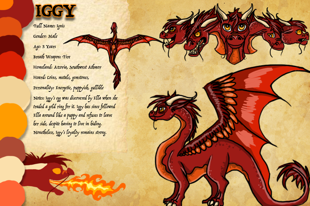 Iggy Ref Sheet by TheDragonDays on DeviantArt