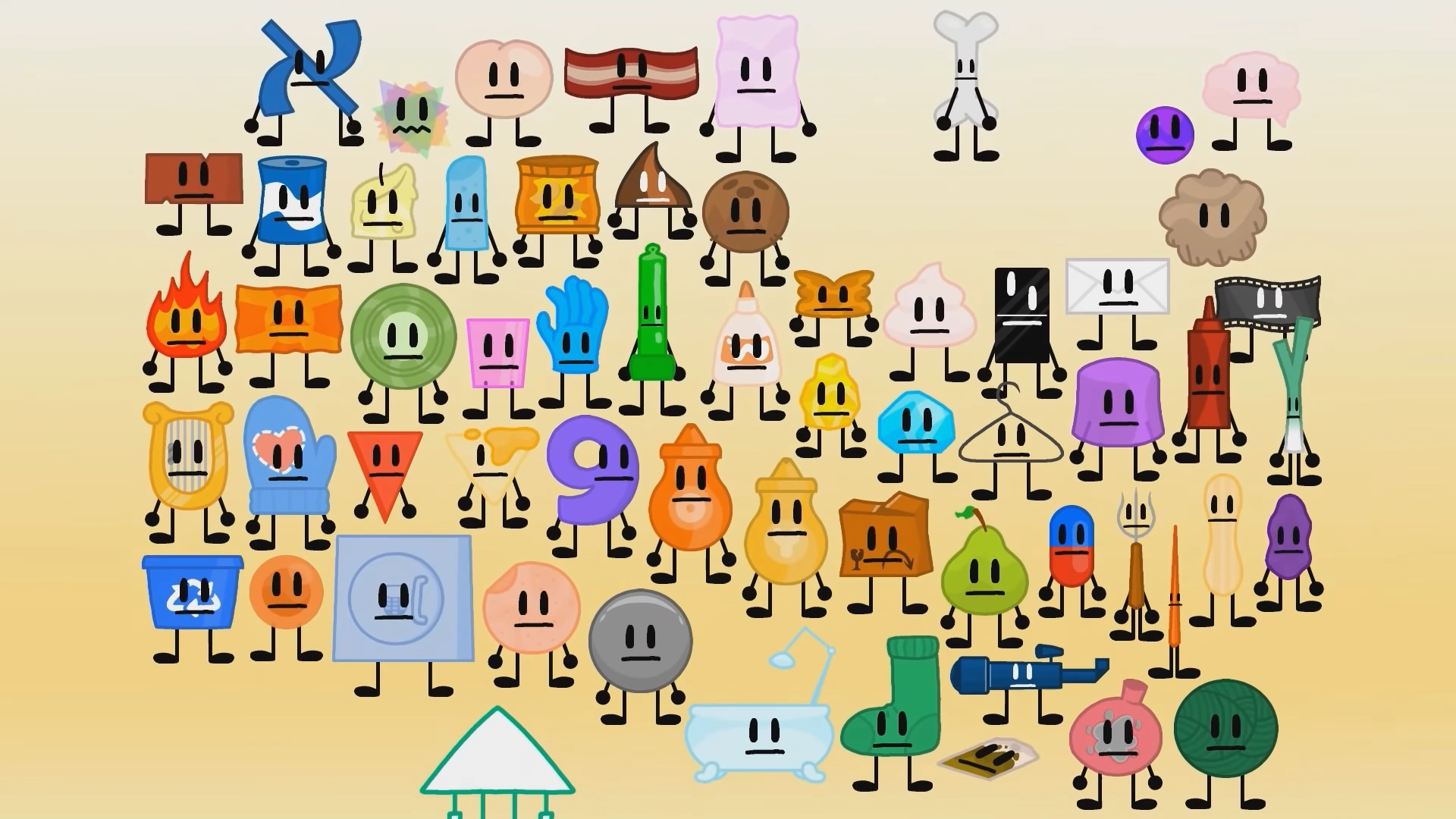 A lot of contestants in AIB by danjhelylazaladraws on DeviantArt