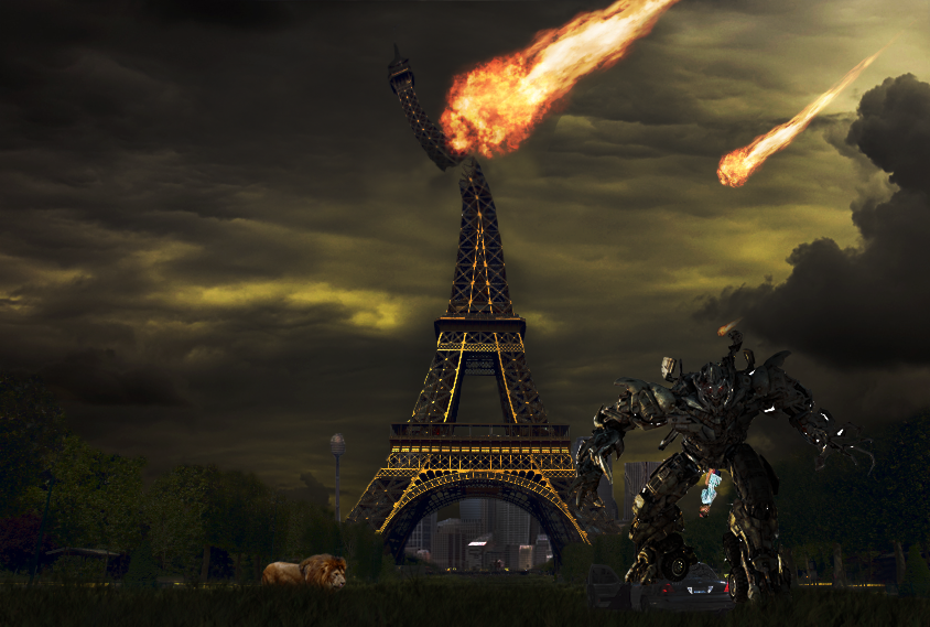 Photoshop Experiment 01 - France by mxfd on DeviantArt