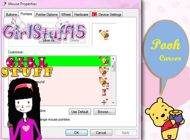 Pooh Cursor by girlstuff15 on DeviantArt