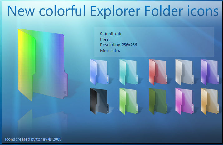Colorful folders by tonev on DeviantArt