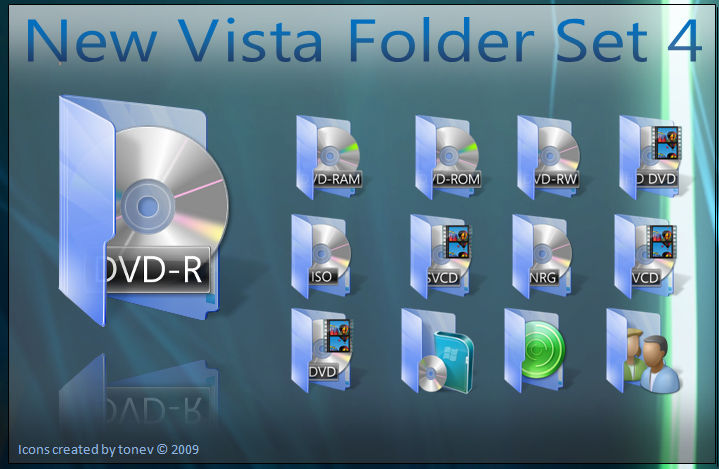 Folder icon set 4 by tonev on DeviantArt
