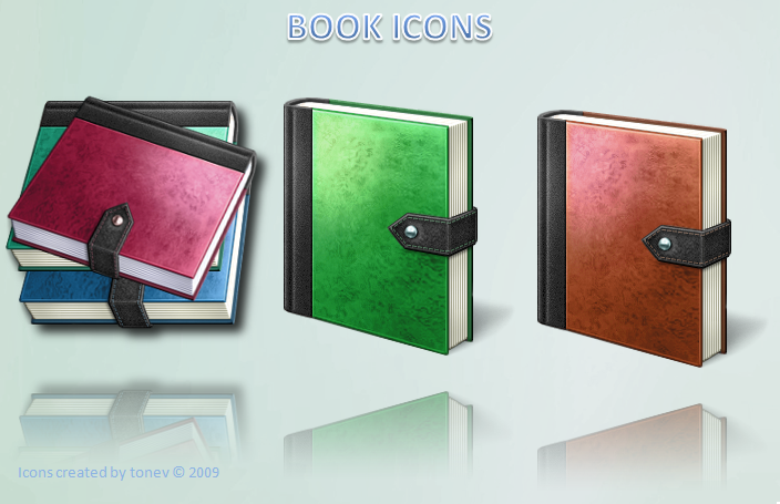 Vista book icons by tonev on DeviantArt