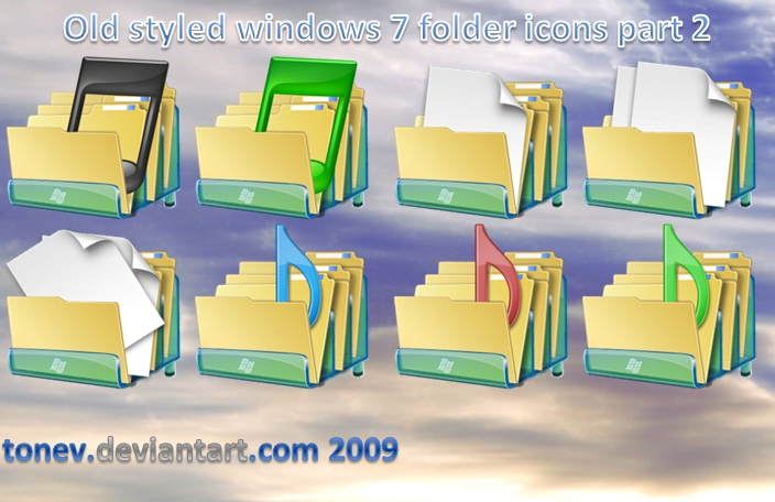 Windows 7 folders 2 by tonev on DeviantArt
