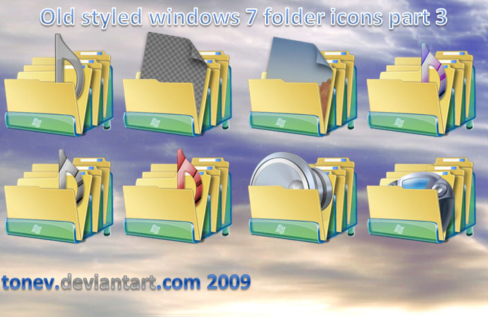 windows 7 folders 3 by tonev on DeviantArt