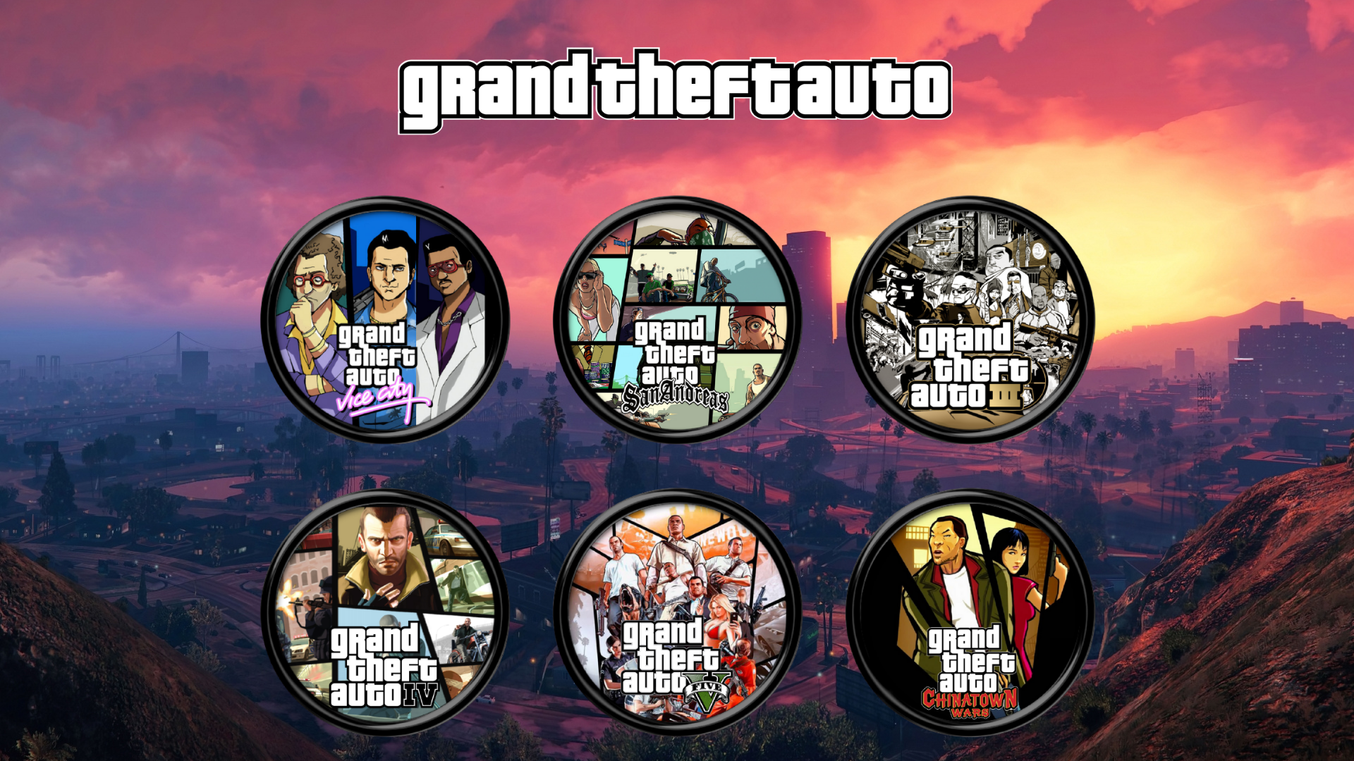 Grand Theft Auto - Icons by xerlientt on DeviantArt