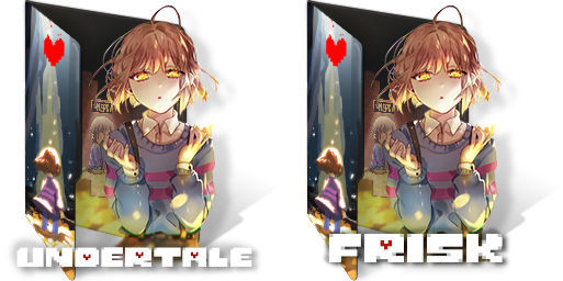 Undertale Frisk Folder Icon by Joandson on DeviantArt