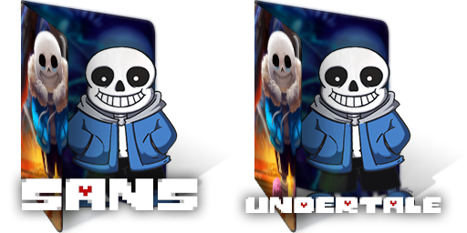 Undertale Sans Folder Icon by Joandson on DeviantArt