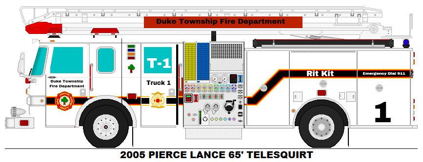 Duke Township Fire Department Truck 1 by usfirefighter11 on DeviantArt