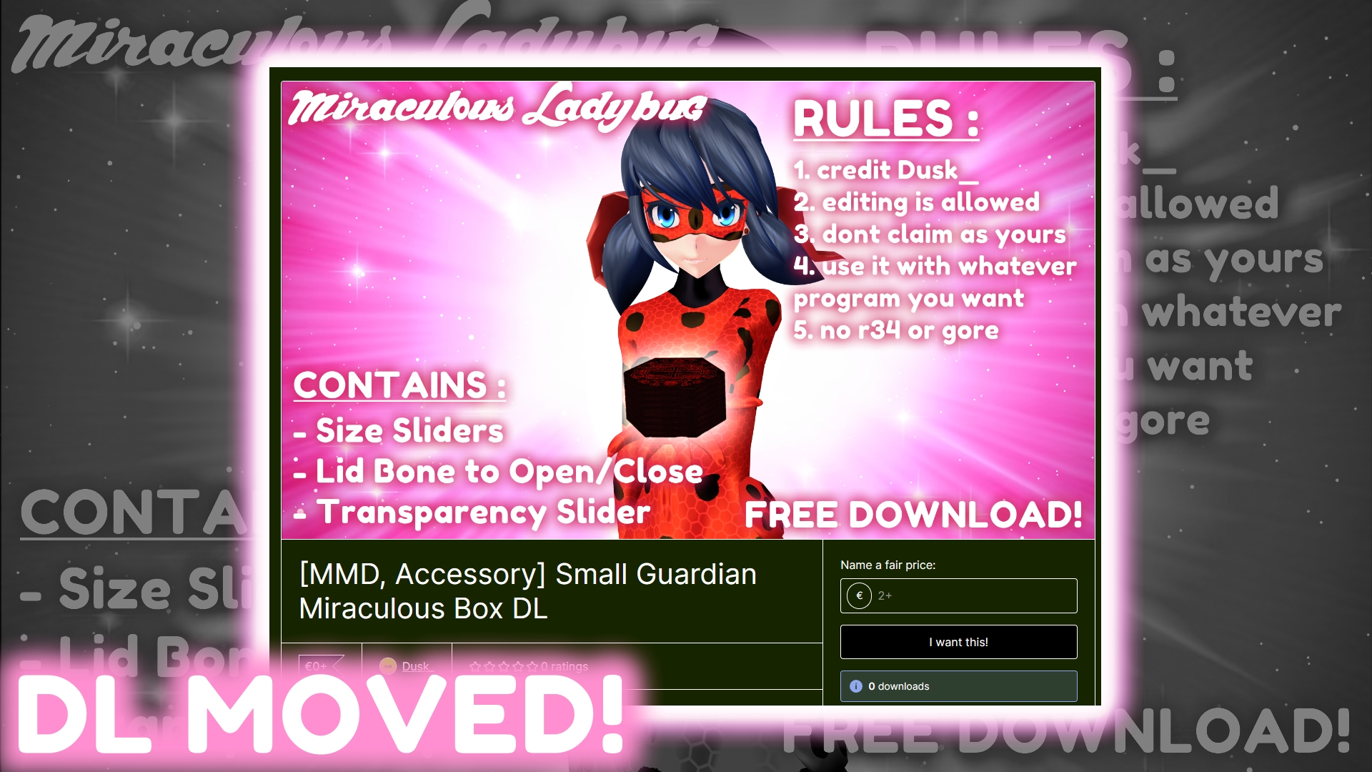 [MMDxMLB] Small Guardian Miraculous Box (MOVED) by AaronTheFox7658 on ...