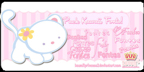 Kawaii Fonts by kawaiiprincess2 on DeviantArt