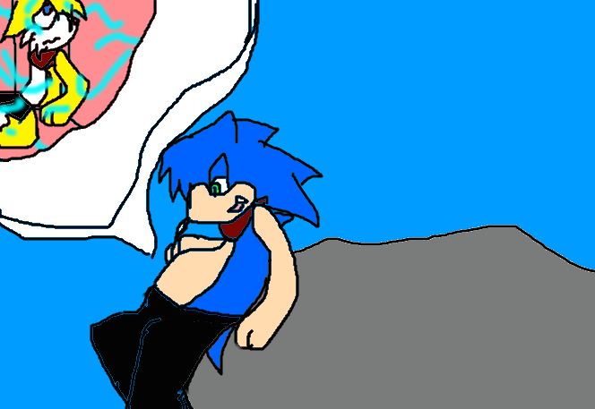 Sonic eat Tails. by SilverDragonSilver on DeviantArt