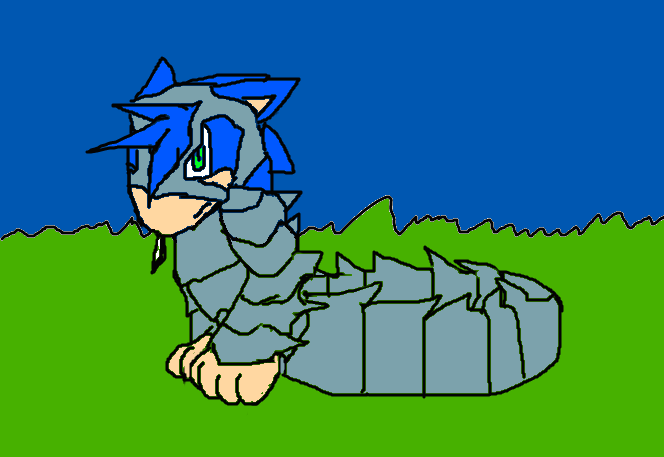 Armored Naga Sonic. by SilverDragonSilver on DeviantArt
