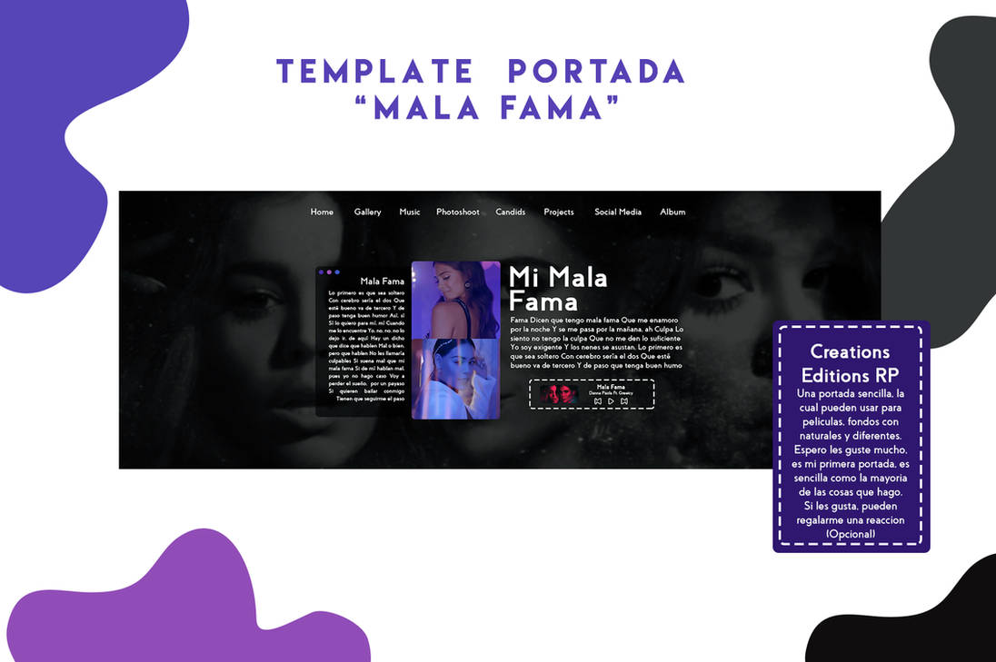 Portada Mala Fama CreationsEditions by CreationsEditions on DeviantArt