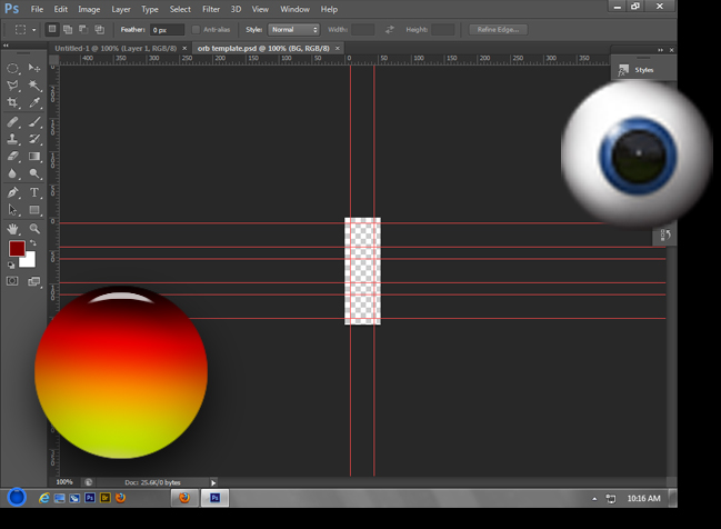 Start Orb - Photoshop Template by p3y0t3 on DeviantArt