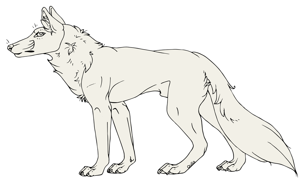 Free Fox Lineart by Chocolatesparerib on DeviantArt