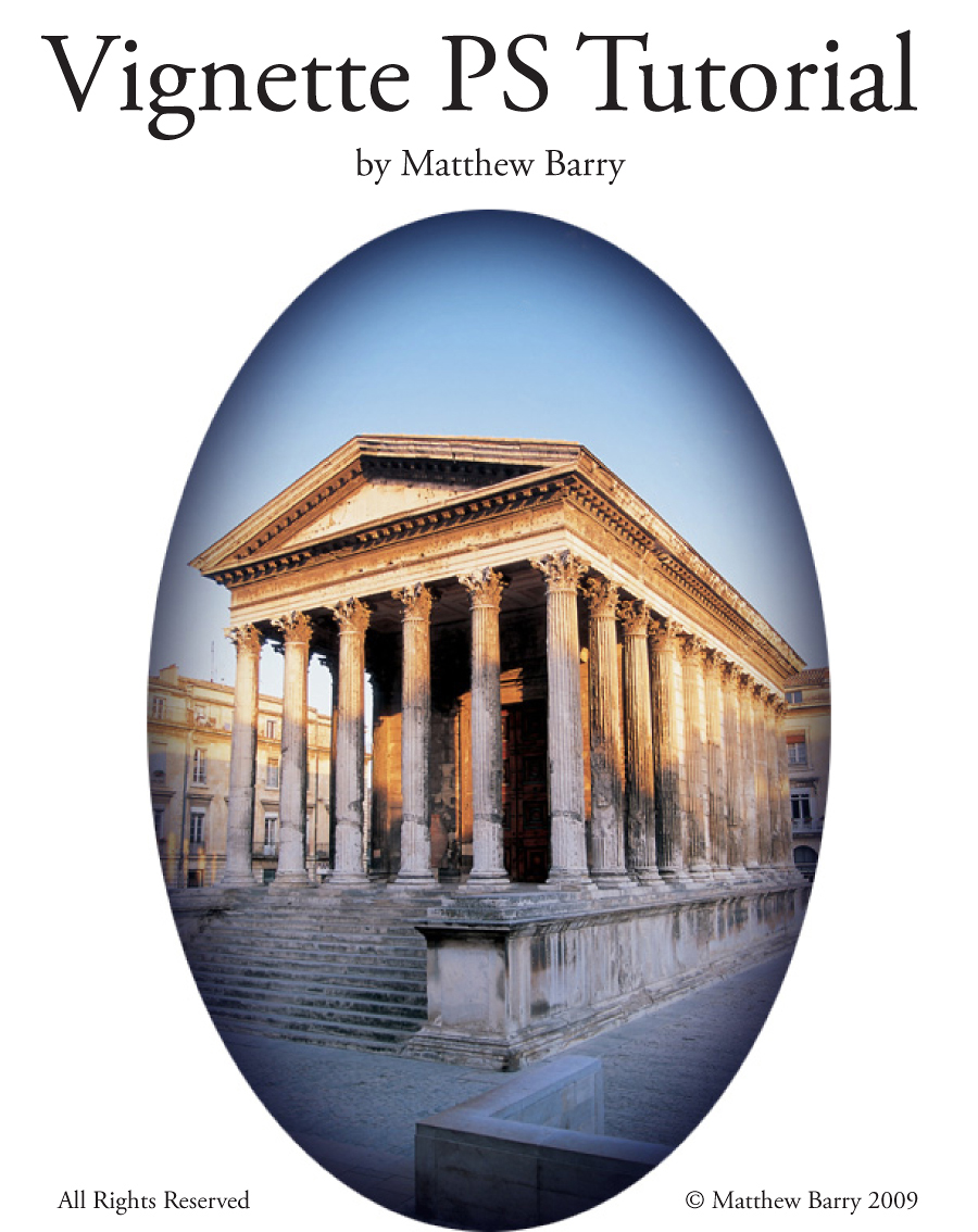 Vignette PS Tutorial by inspiredcreativity on DeviantArt