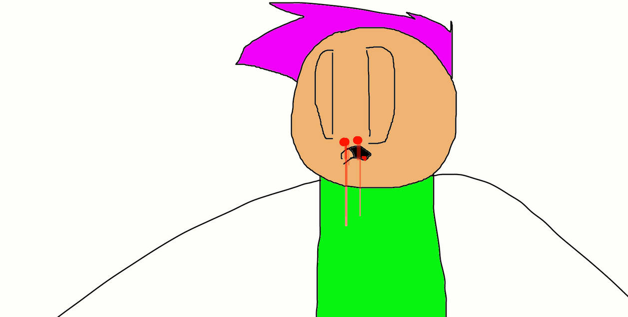 Nose Bleed. by worldofgreenguy2016 on DeviantArt
