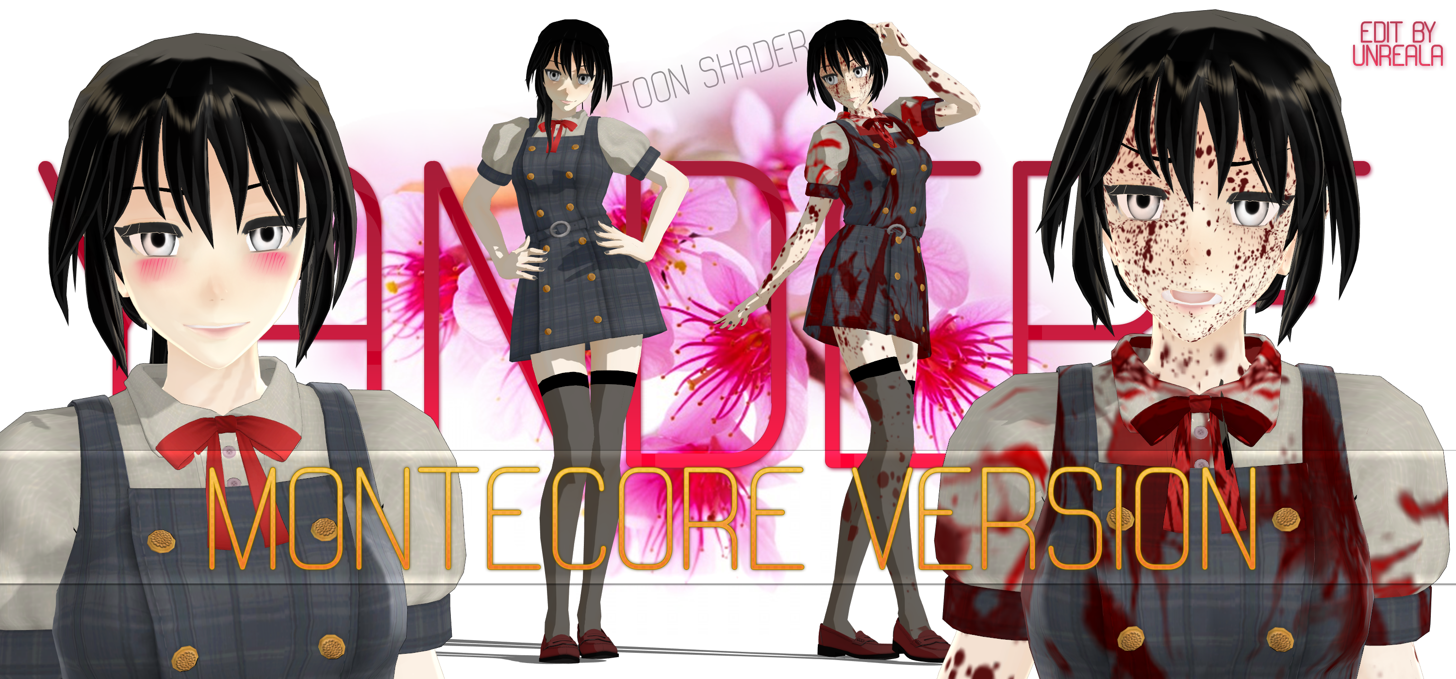 [MMD] YANDERE MONTECORE VERSION + DL by Unreala on DeviantArt