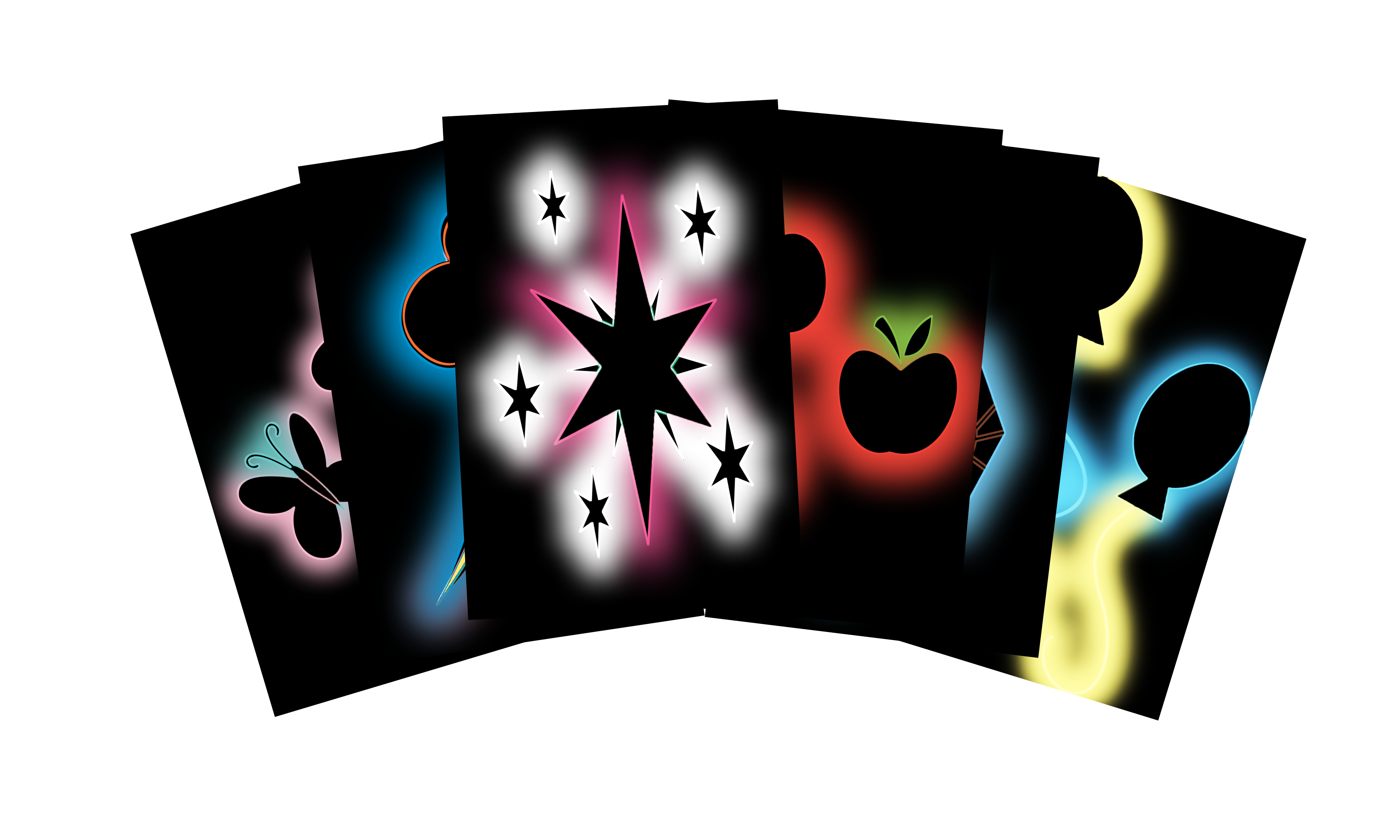 Mane 6 Cutie Mark iPod/iPhone Wallpapers by dragondude51796 on DeviantArt