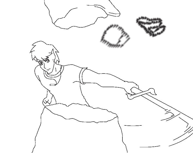 Xhalite Cutting Stalagmite WIP by Mystrians on DeviantArt