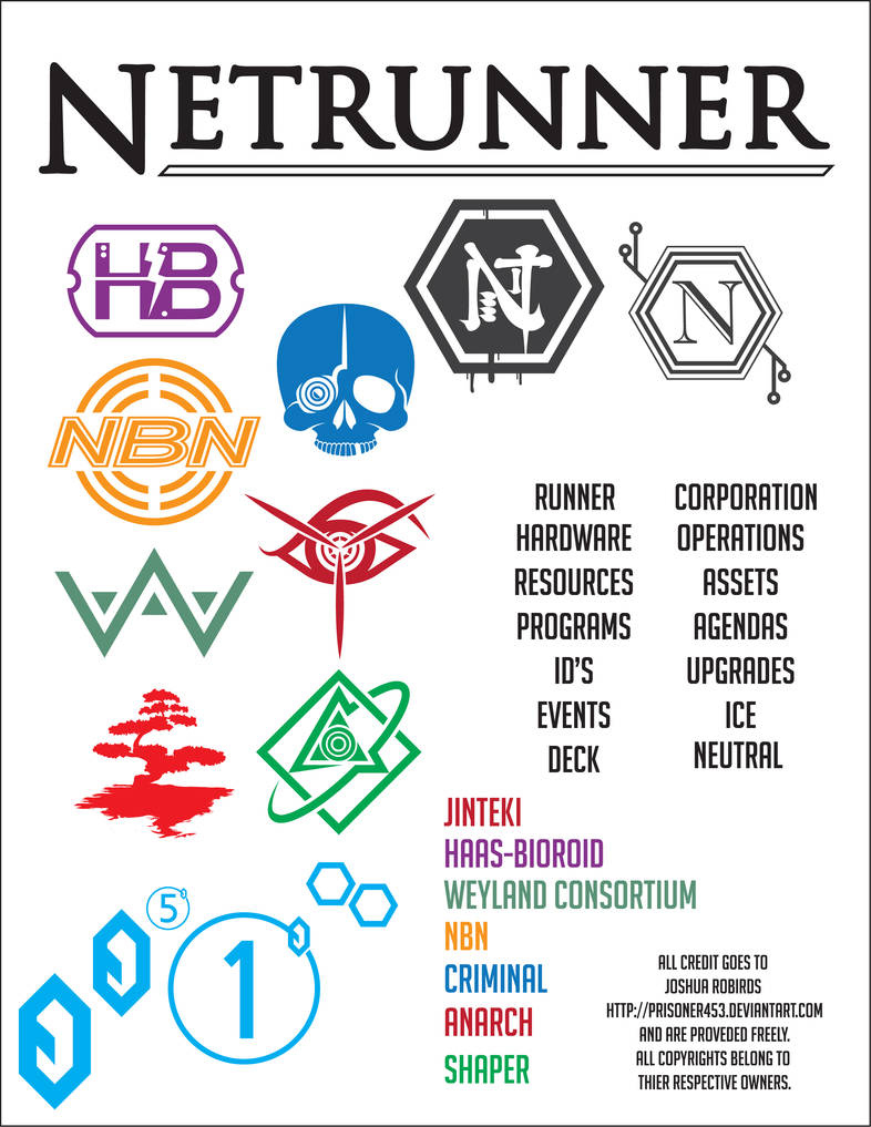 Netrunner Assets by prisoner453 on DeviantArt