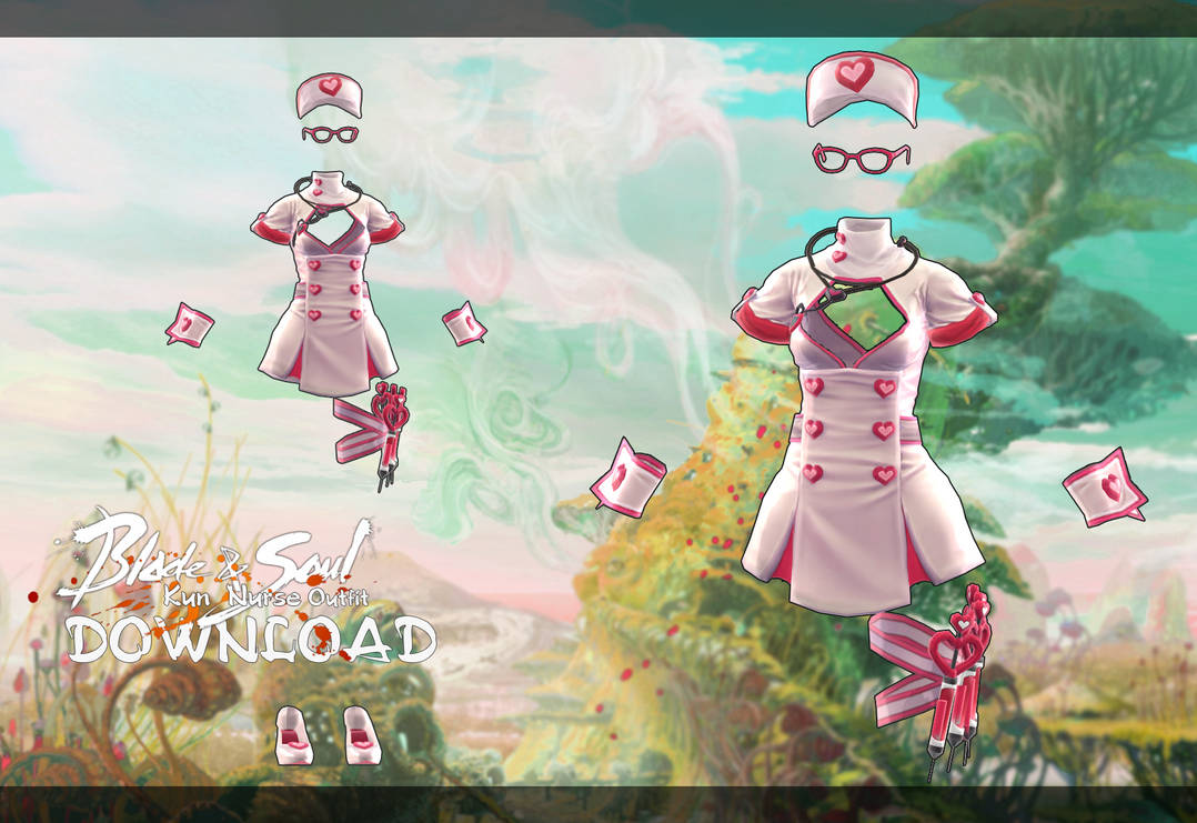 [MMD] BNS - Kun Nurse Outfit DL by MirelHelly on DeviantArt