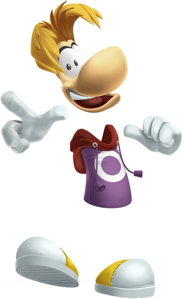Rayman (Now with his Features on Separate Layers) by GenoOfStarRoad on ...