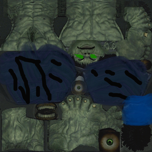 hulk in texture by isaacpaiva on DeviantArt