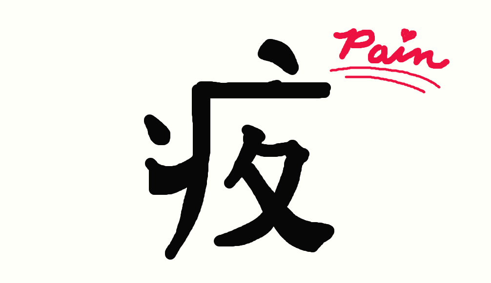 Pain ~ Chinese Symbol by amyrose758 on DeviantArt
