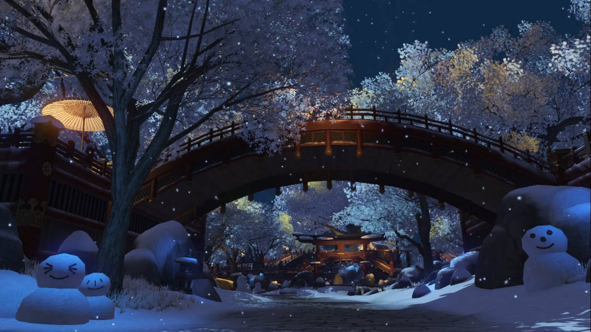 Snow bridge by SmithJerry on DeviantArt