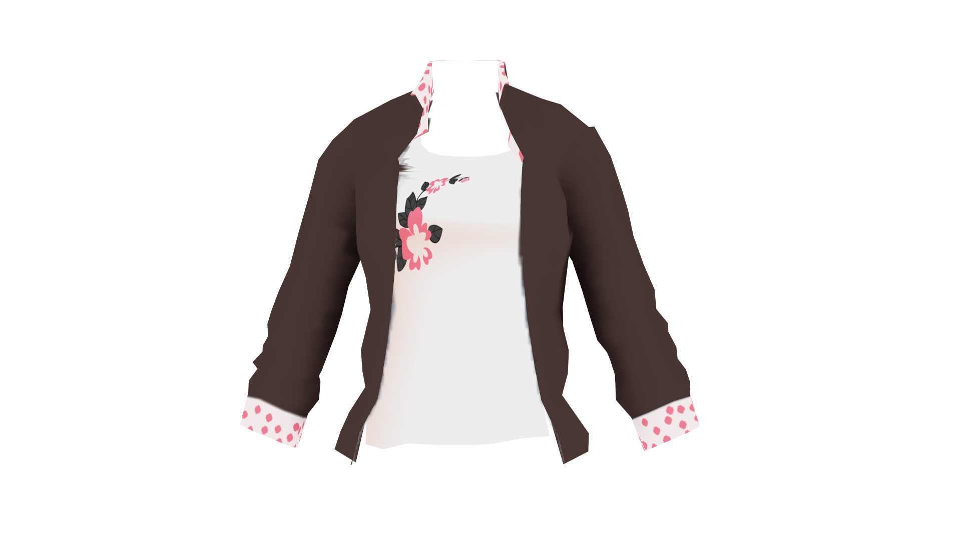 [MMD] Marinette's Jacket and Shirt by MacaronParisPretty on DeviantArt