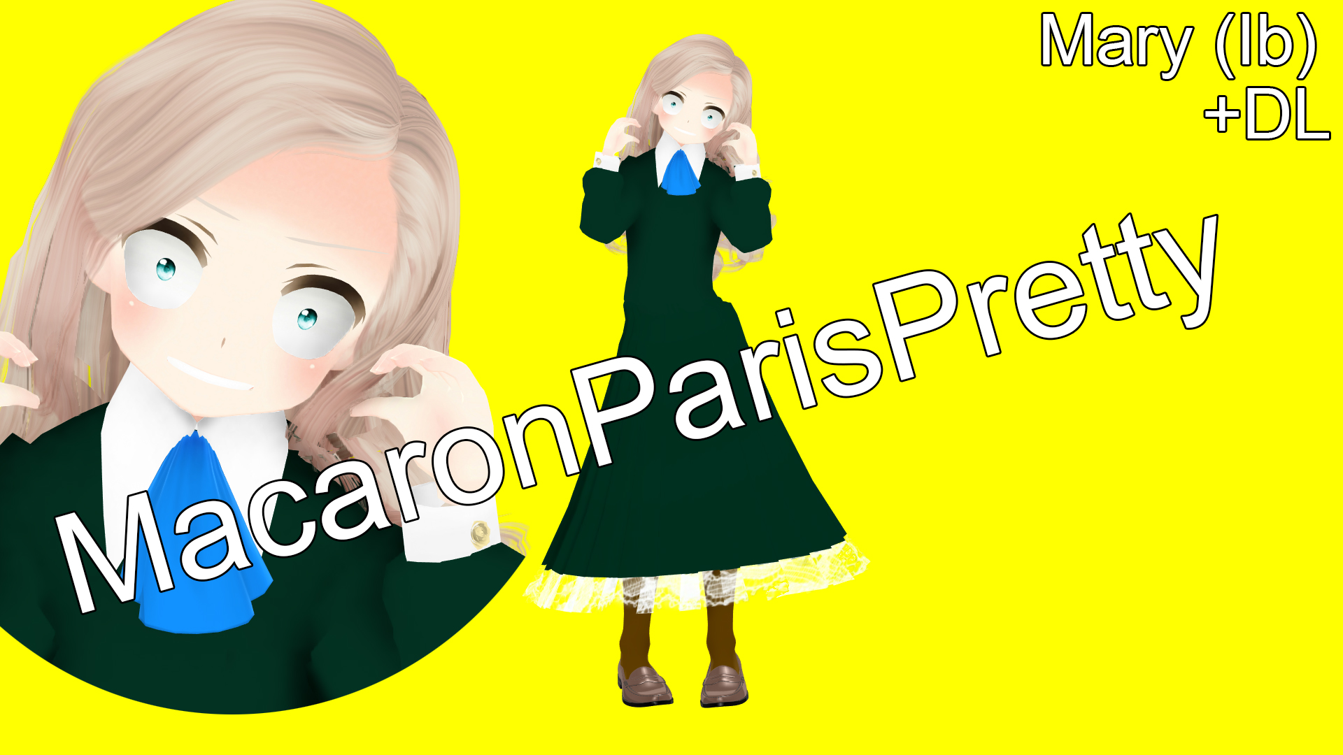 [MMD] Mary (Ib) +DOWNLOAD by MacaronParisPretty on DeviantArt