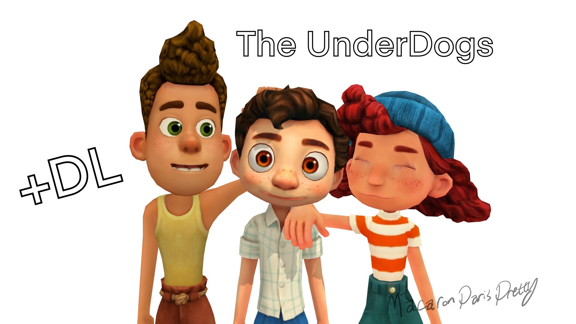 [Luca] The Underdogs MMD [+DL] by MacaronParisPretty on DeviantArt