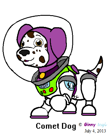 Toy Story OC - Comet Dog by Icyi on DeviantArt