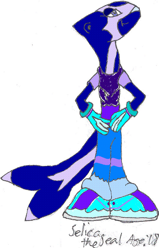 Selica the Seal by Icyi on DeviantArt