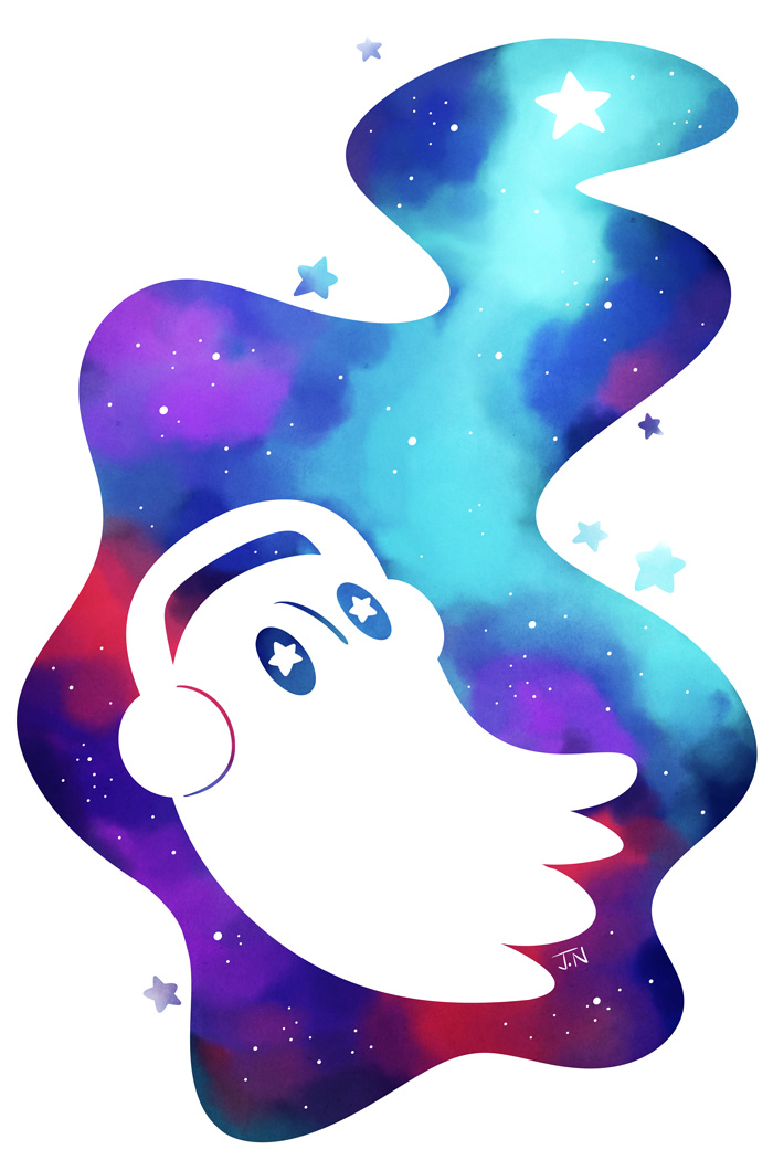 Napstablook by EnciferART on DeviantArt