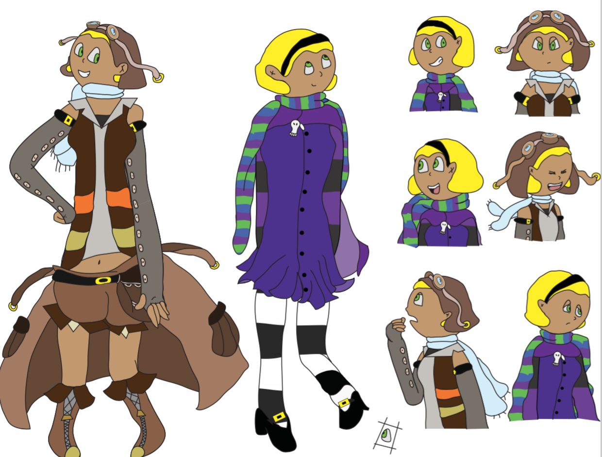 Kno Character design (colored) by sandelswagger on DeviantArt