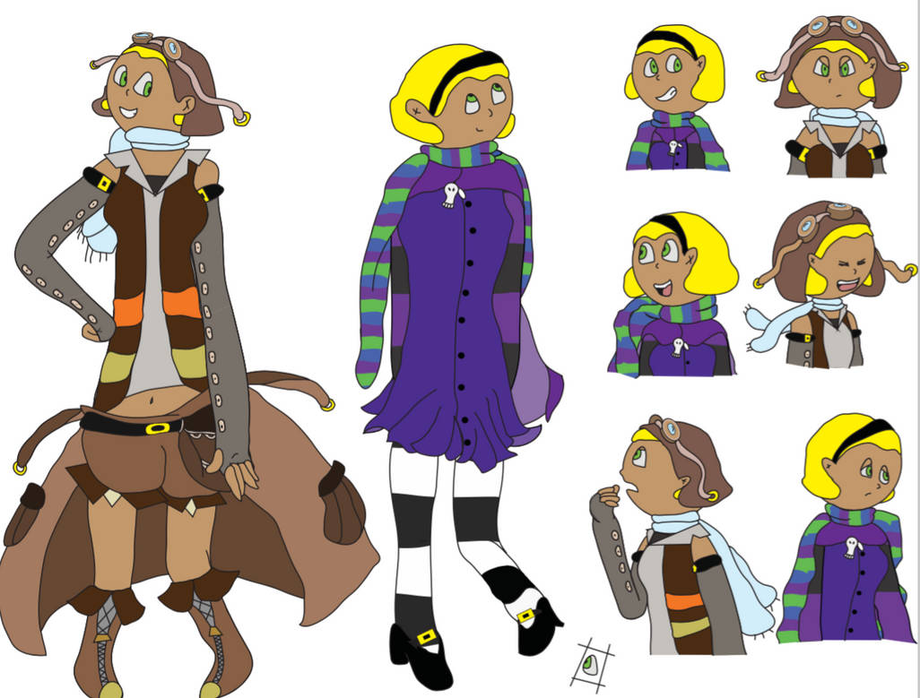 Kno Character design (colored) by sandelswagger on DeviantArt