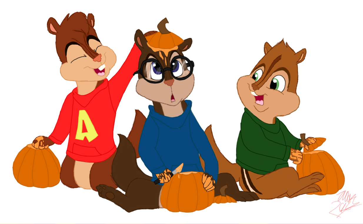 Alvin and The Chipmunks Halloween by HufflepuffRave on DeviantArt