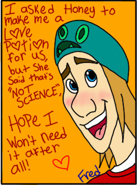 Fred Valentine's Day Card by Iandorable on DeviantArt