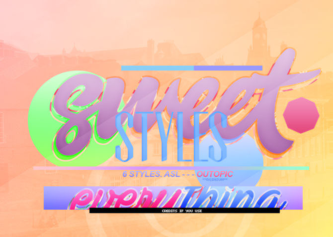 ++sweet|styles by Outopic on DeviantArt