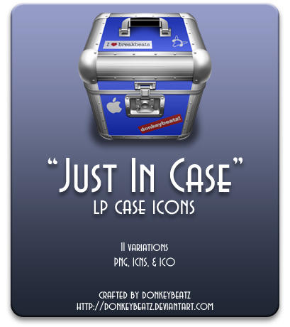 Just In Case - LP case icons by donkeybeatz on DeviantArt