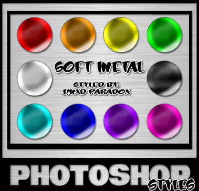 Photoshop Styles - Soft Metals by JINXD-PARADOX on DeviantArt