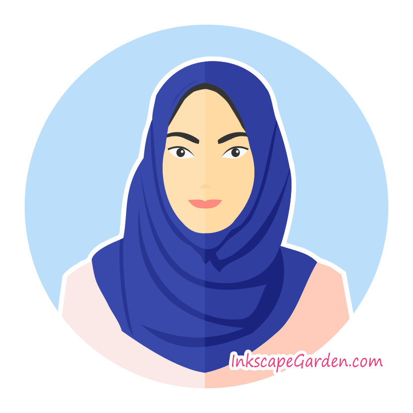 Female Avatar with Hijab by JuralMin on DeviantArt