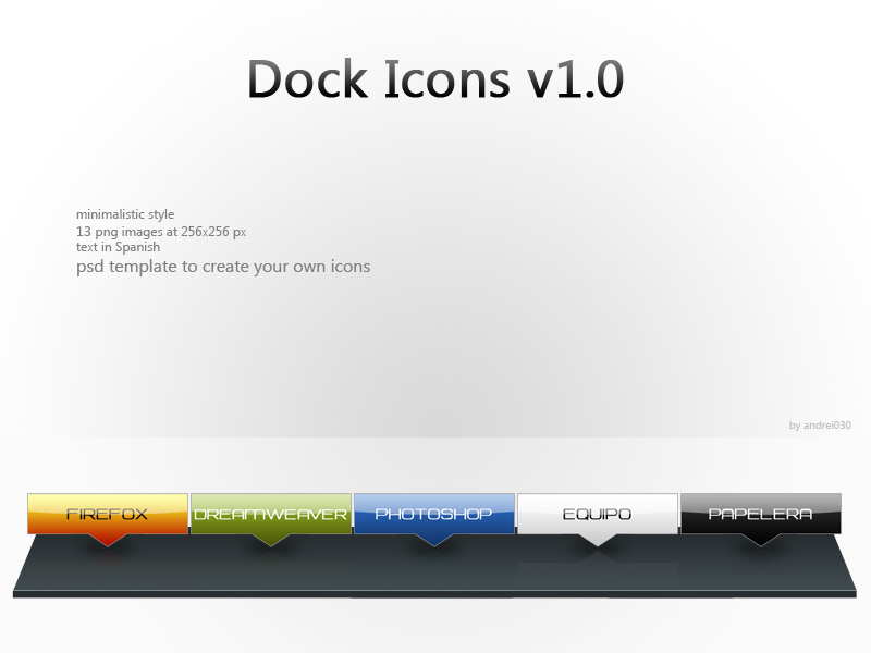 Dock Icons v1.0 by andrei030 on DeviantArt