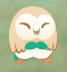 Shiny Rowlet by Pug-Pug on DeviantArt