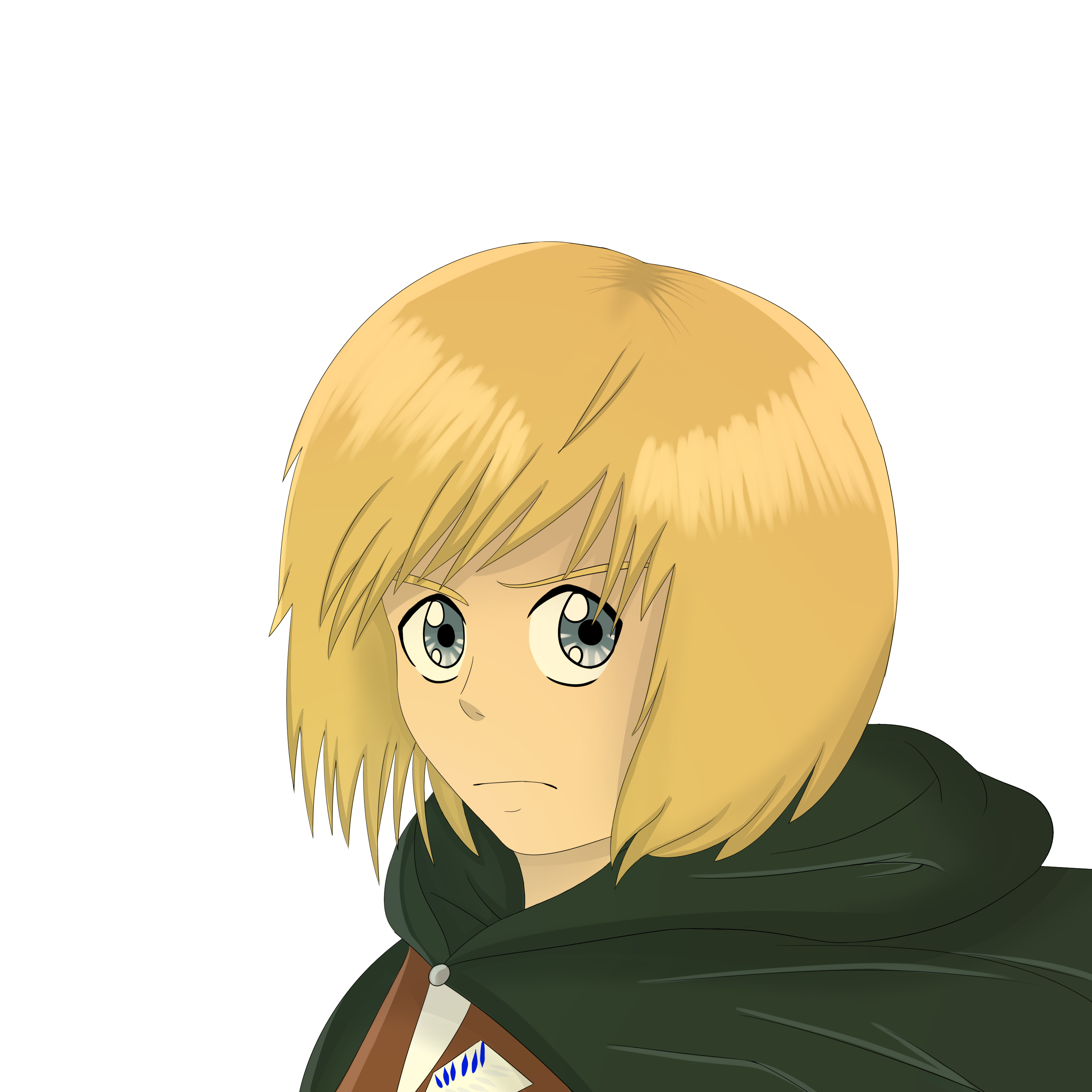 Armin Arm Out by MlpArtDazzle on DeviantArt