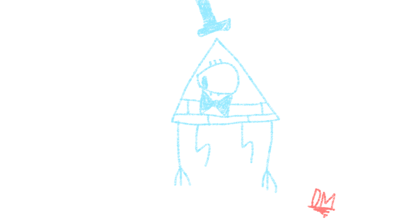 Bill Cipher fan art by Mystic14 on DeviantArt